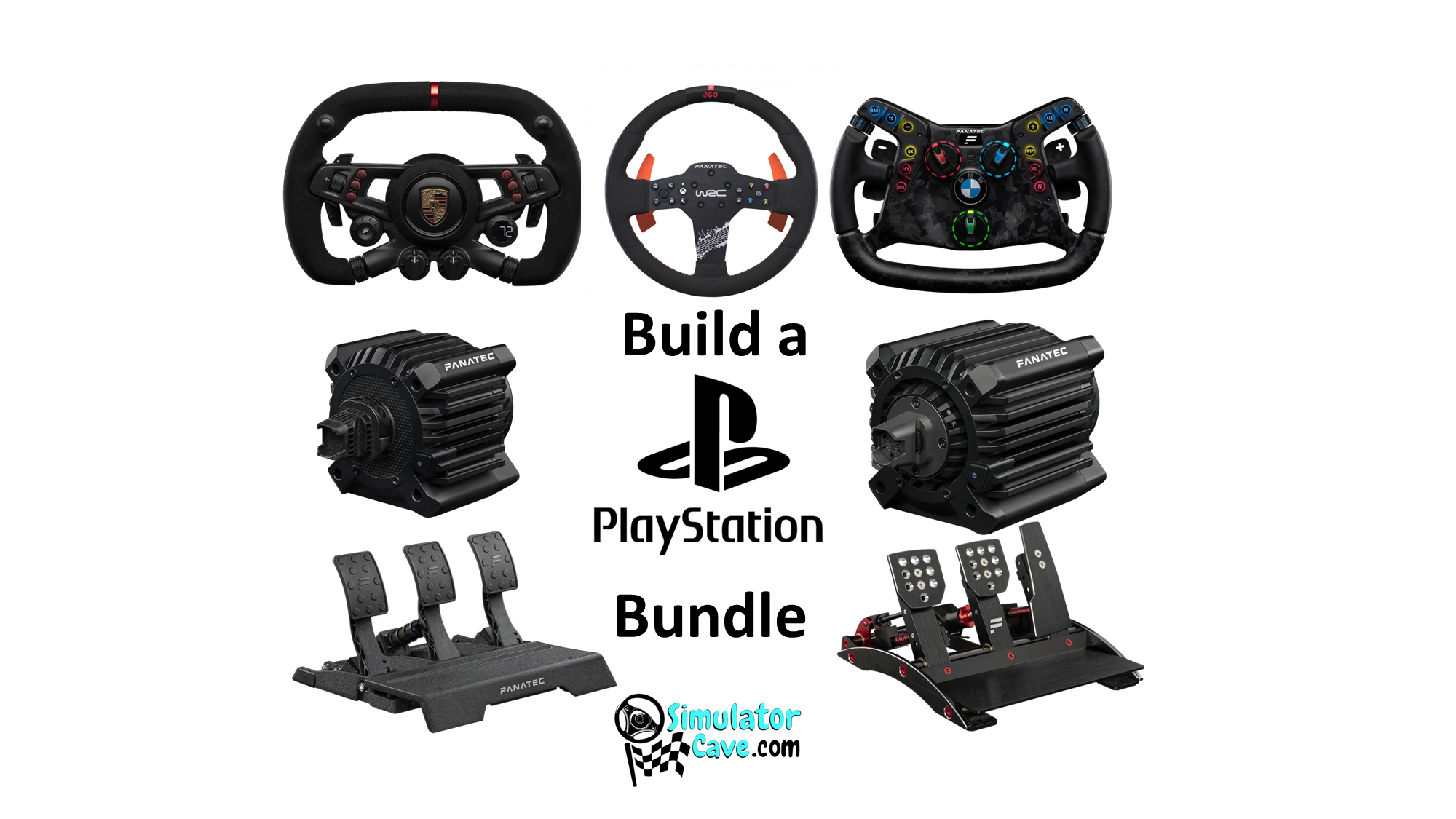 Build a PS5 Fanatec Sim Racing Bundle - SimulatorCave