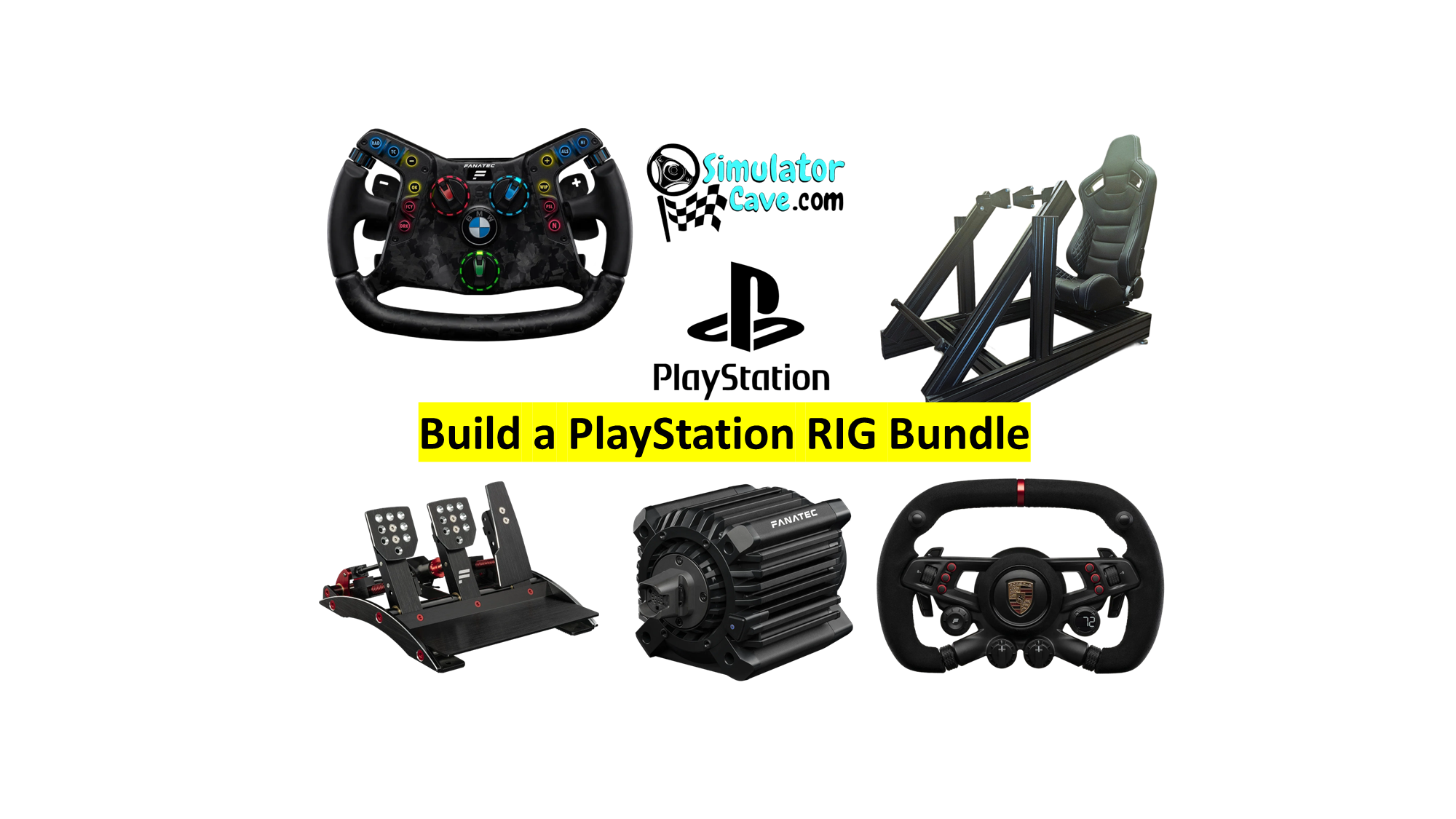 Build a PlayStation Sim Rig Bundle & Save 8% - SimulatorCave